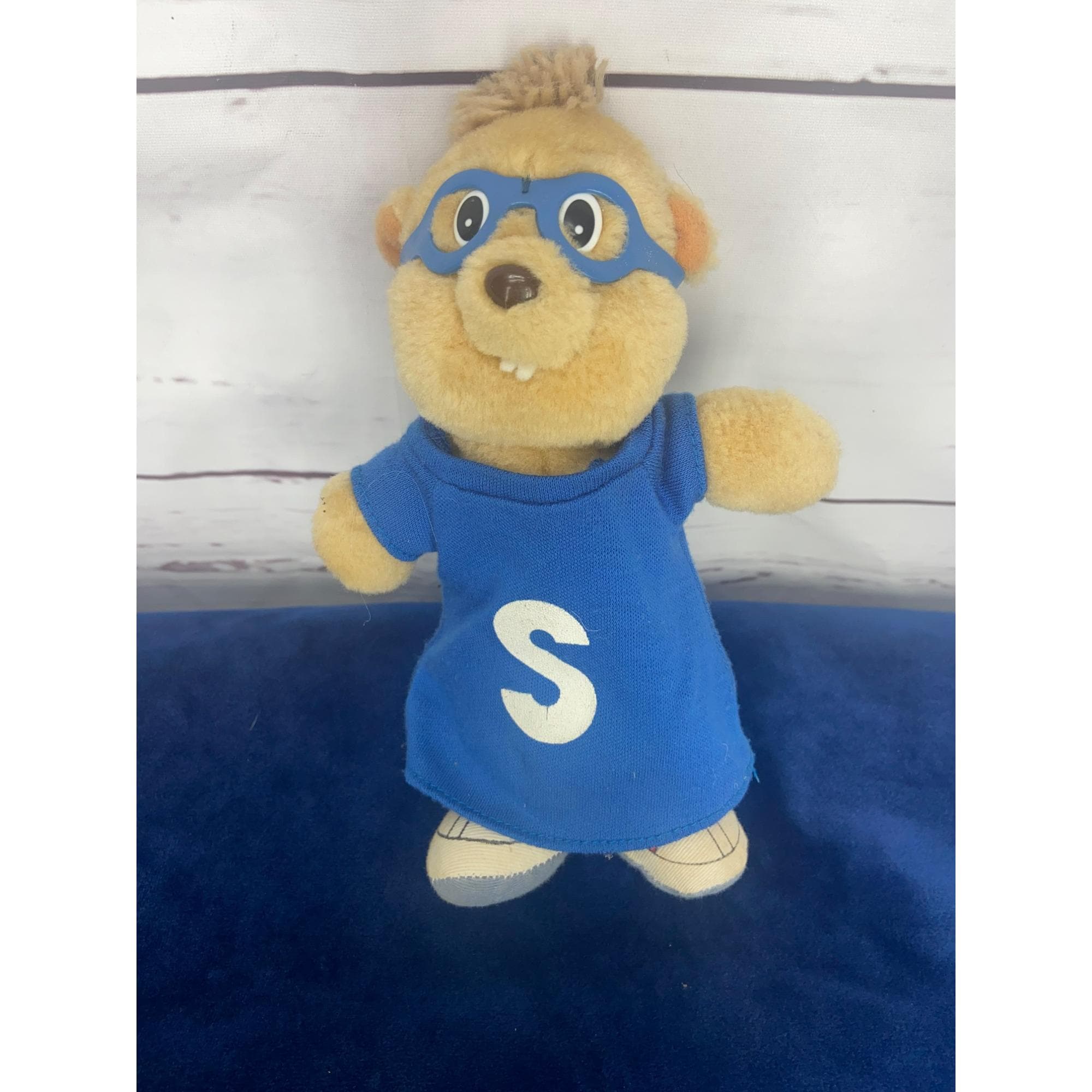 Vintage 1987 Alvin and the Chipmunks Simon Stuffed Animal Plush Toy 7 ...