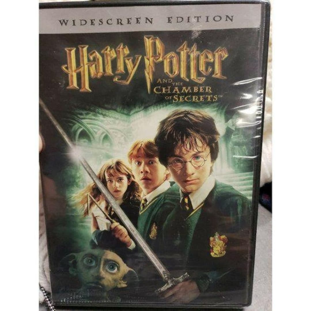 Harry Potter Chamber of Secrets Widescreen Dvd Sealed NEW - Etsy
