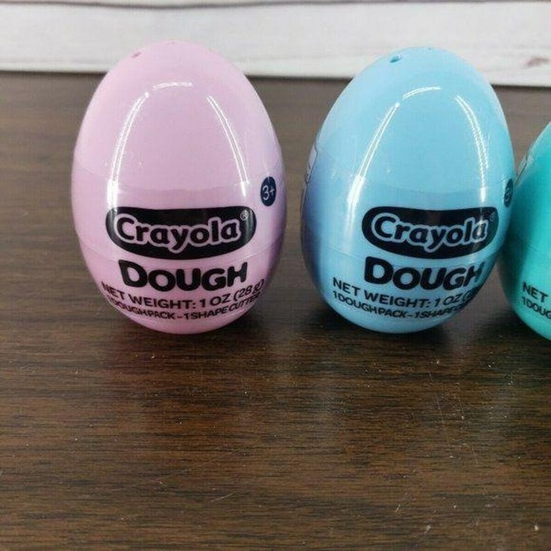 Crayola Play Doh Pink Blue Teal Purple 4 Pack New Dough - Etsy