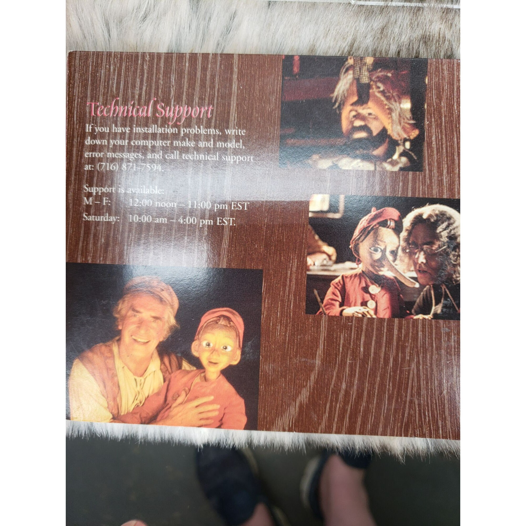 The ADVENTURES of PINOCCHIO the Movie Game IBM Pc Windows Cd-rom - Etsy