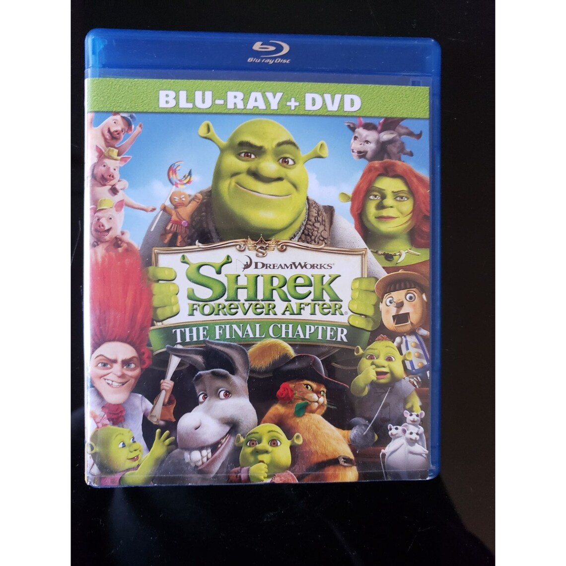 Dreamworks Shrek Forever After the Final Chapter Blue Ray DVD - Etsy