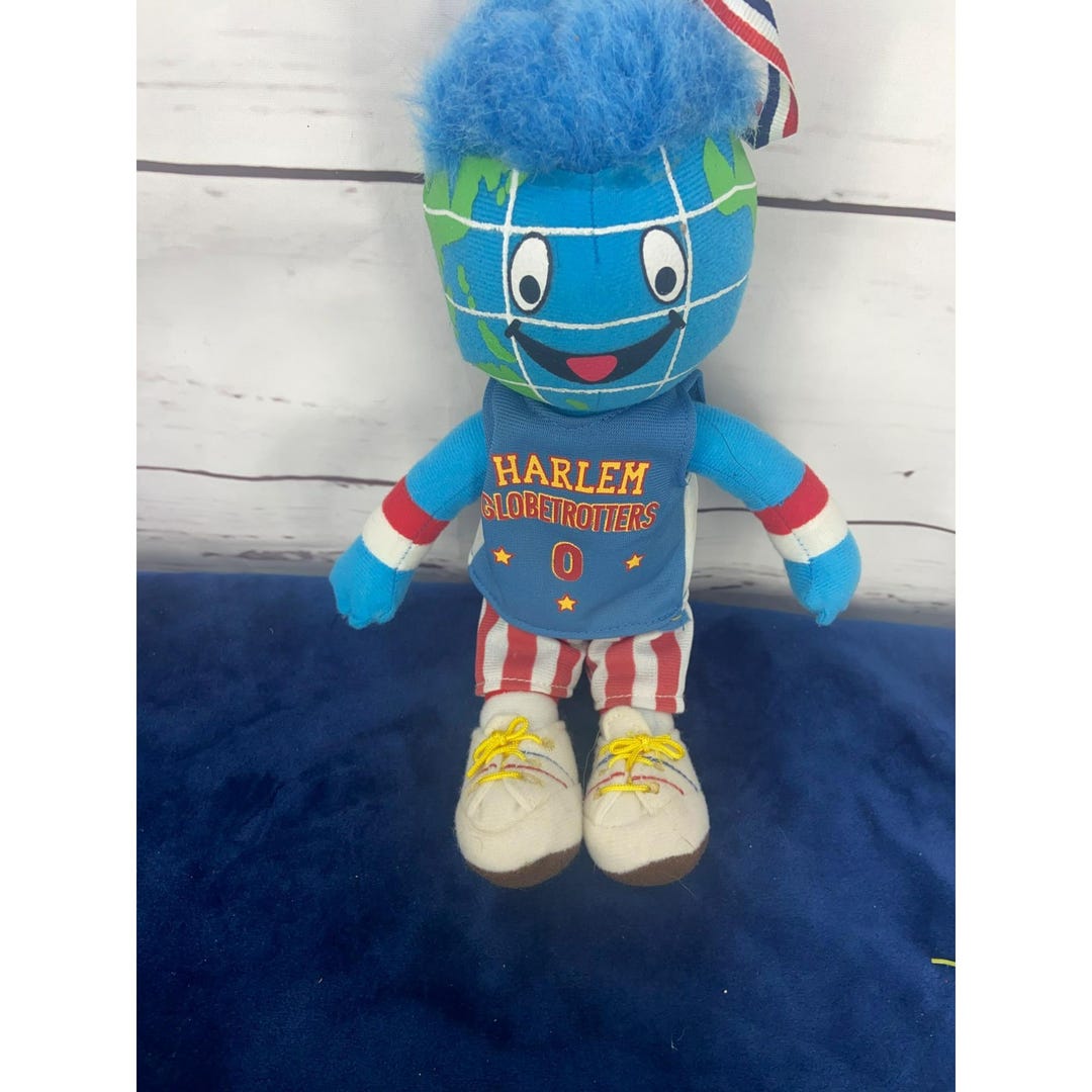 Globie Harlem Globetrotters Plush Mascot Globetrotters 10" - Etsy