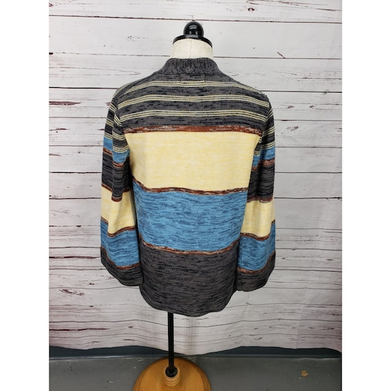 Fine Quality Sweater Aztec Design Cardigan - Gem