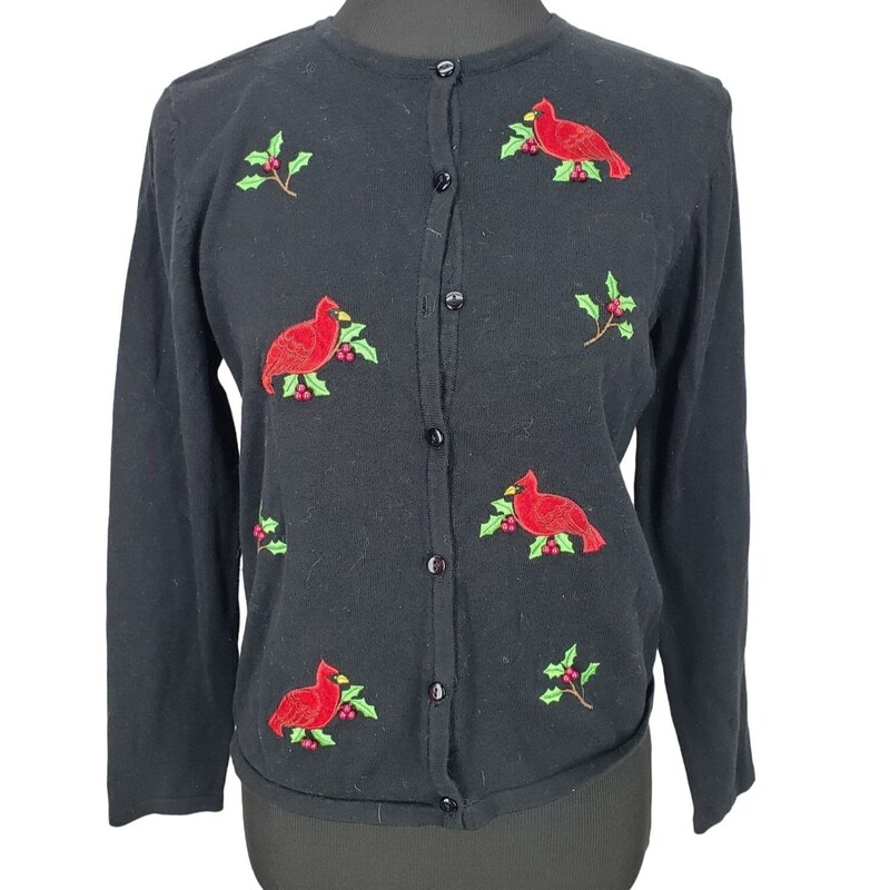 Embroidered Cardinal - Etsy