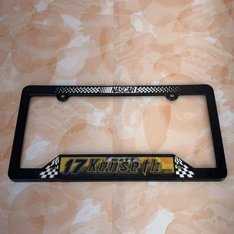 Vintage Nascar Plate - Etsy