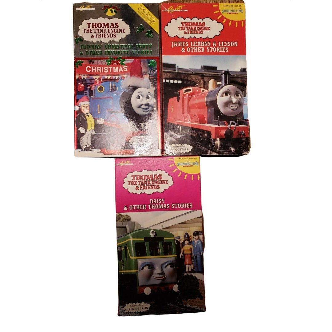 Thomas the Tank Engine & Friends Lot 3 VHS Videos - Etsy