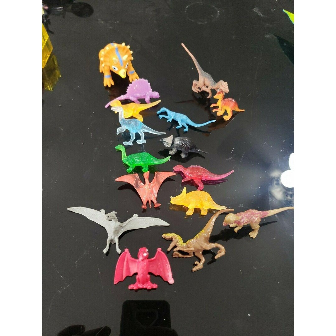 Dinosaur Toys Lot Minatures Jurassic Park Lot Jaru Mixed - Etsy