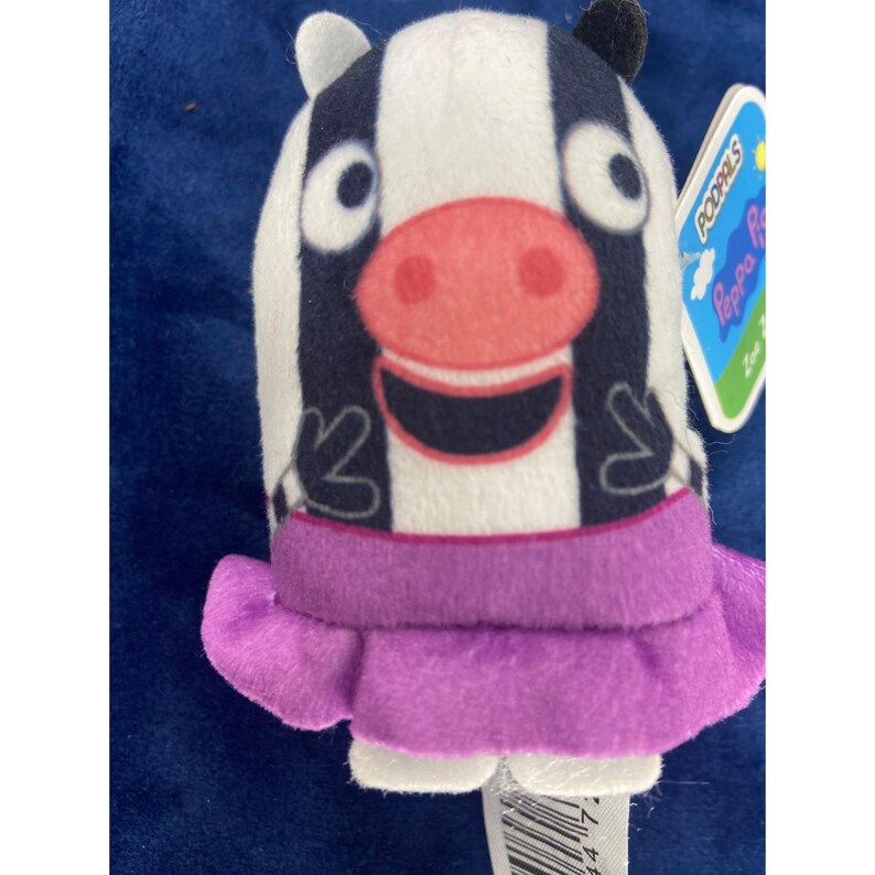 Just Play Pod Pals Peppa Pig Nickelodeon ZOE ZEBRA 3.5" Plush Toy - Etsy