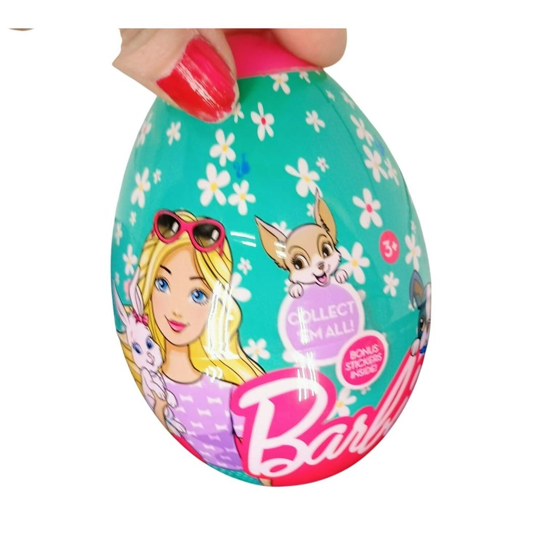 Barbie Surprise Egg With Stickers & Bonus Inside for Kids 3+ - Etsy