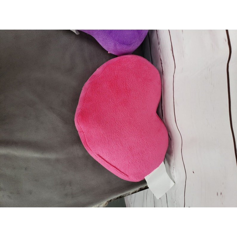 Plusheez Plush Stuffed Toy Animal Pink Purple Girl Bedroom Throw Pillow ...