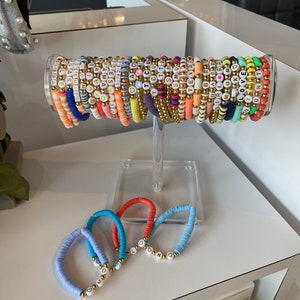 Custom Beaded Bracelet - Etsy