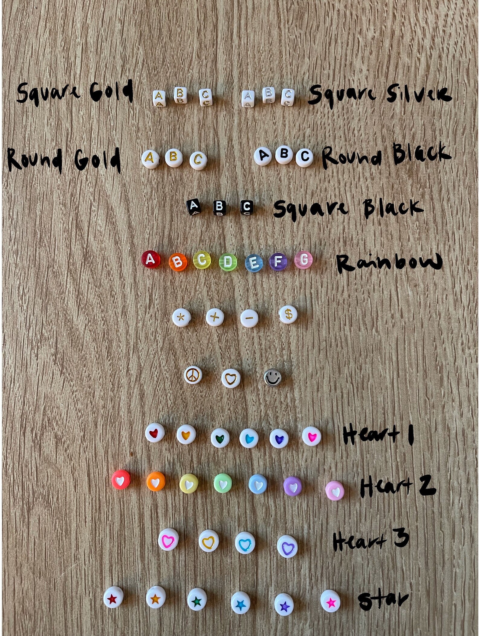 Custom Beaded Bracelet - Etsy