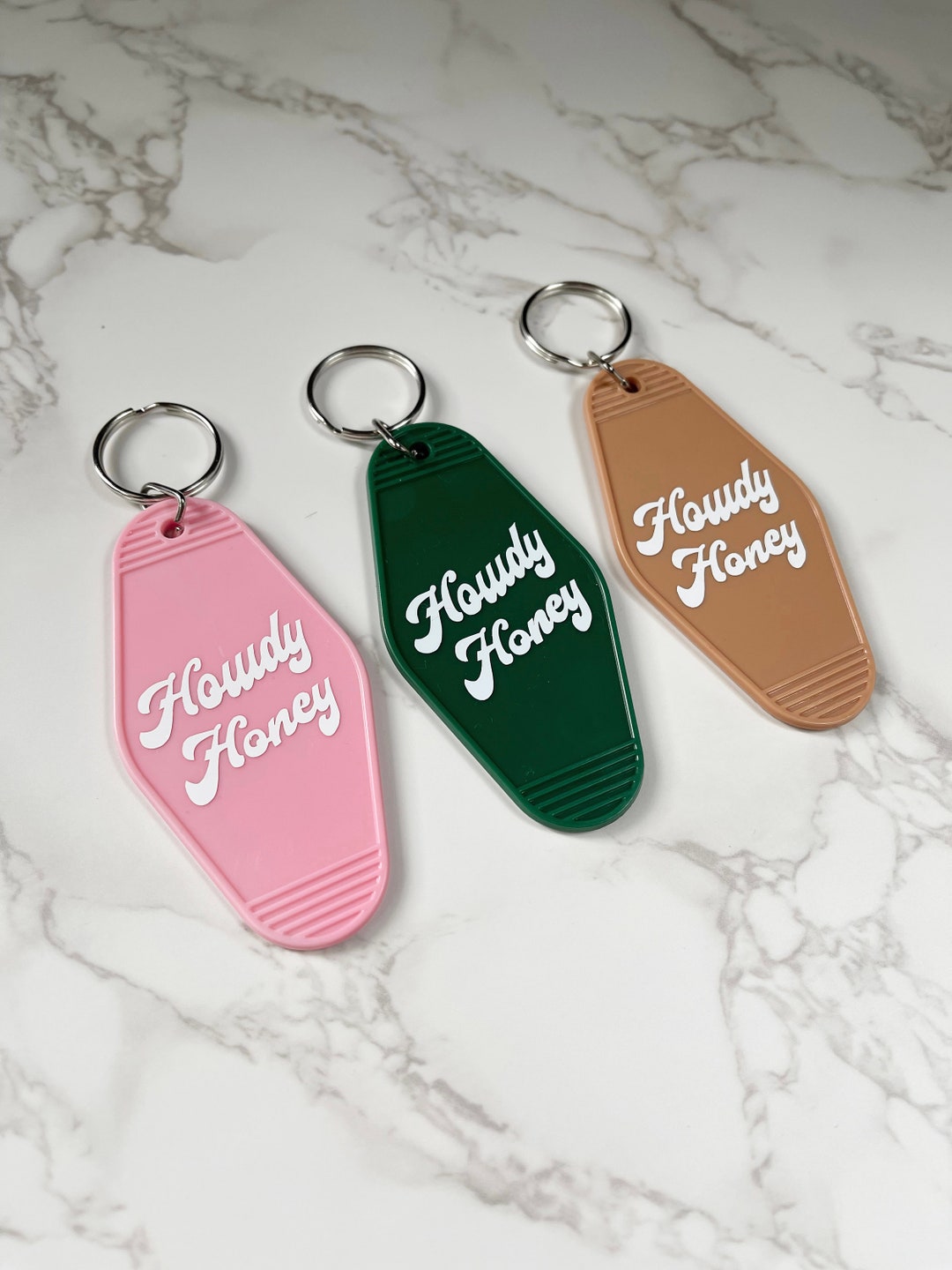 Vintage Motel Keychain "howdy Honey" Retro Motel Keychain, Unique Gift ...