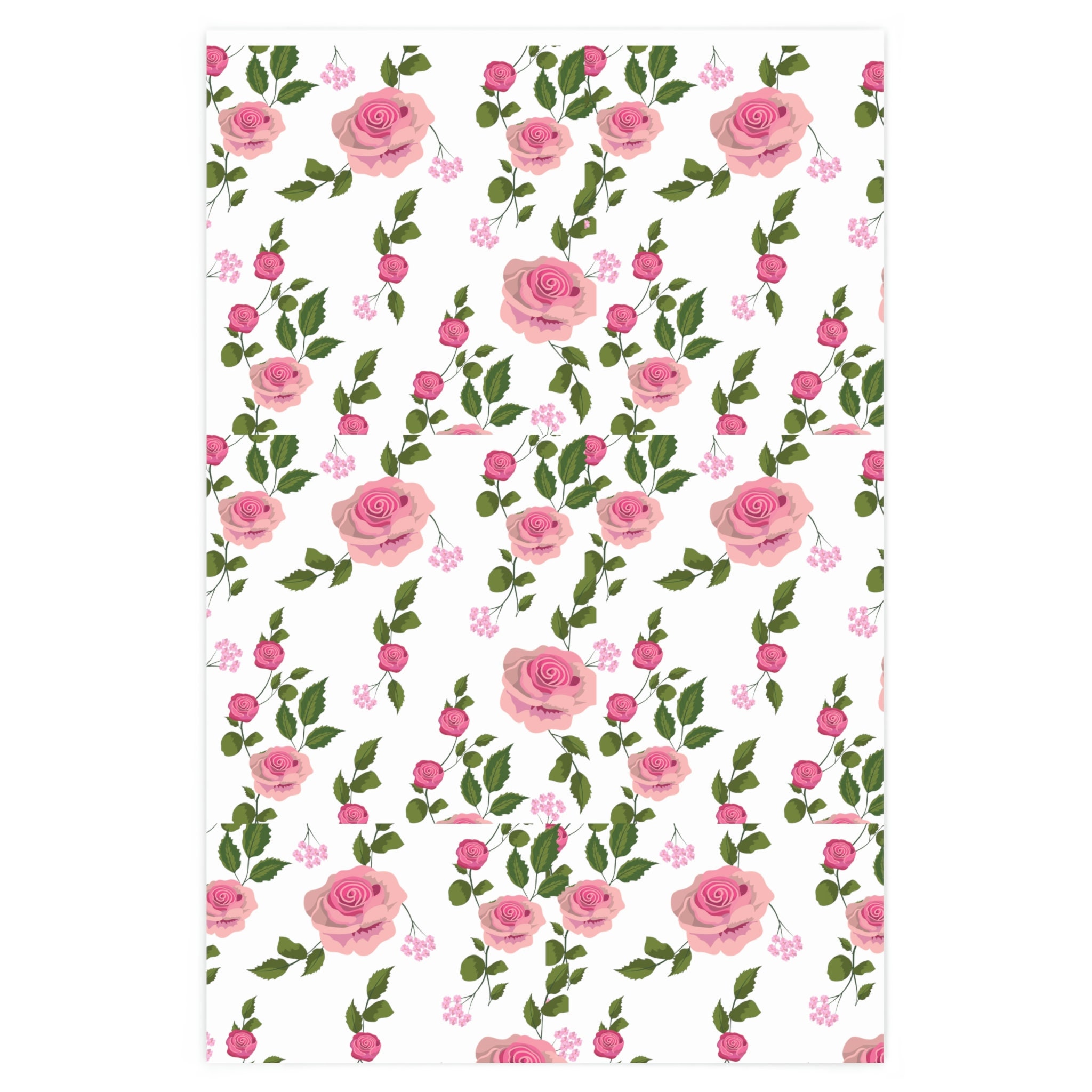 Vintage Rose Wrapping Paper