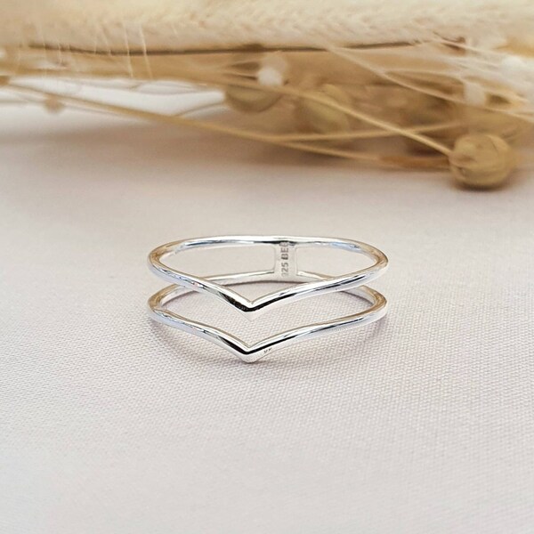 Double Band Ring - Shop Online - Etsy