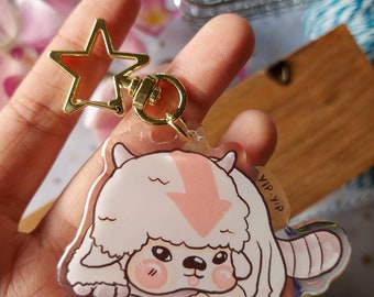 Appa Avatar Keychain - Etsy