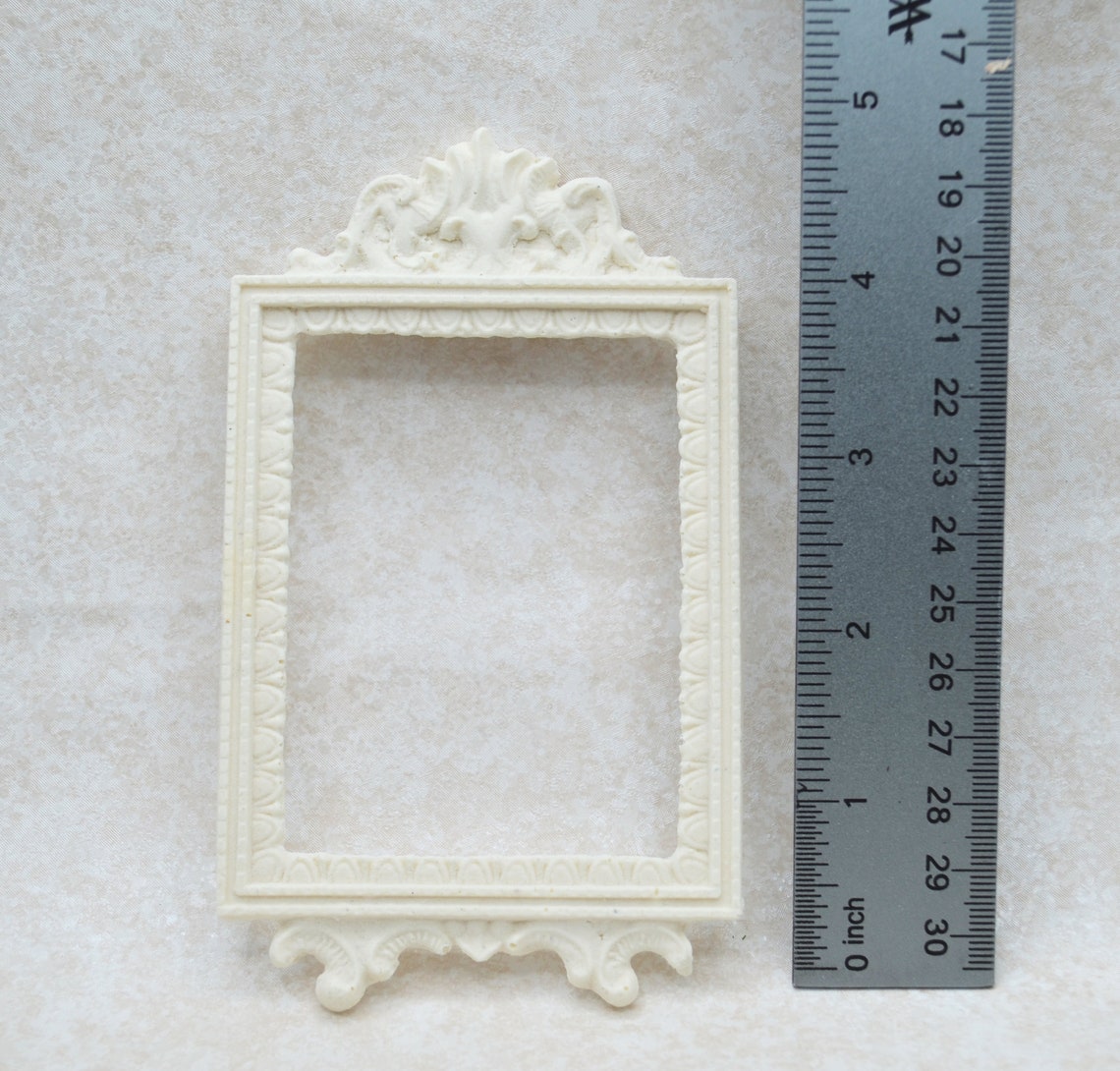 Regal Scroll Overmantel | Ornamentation for Dollhouse Miniatures - Etsy