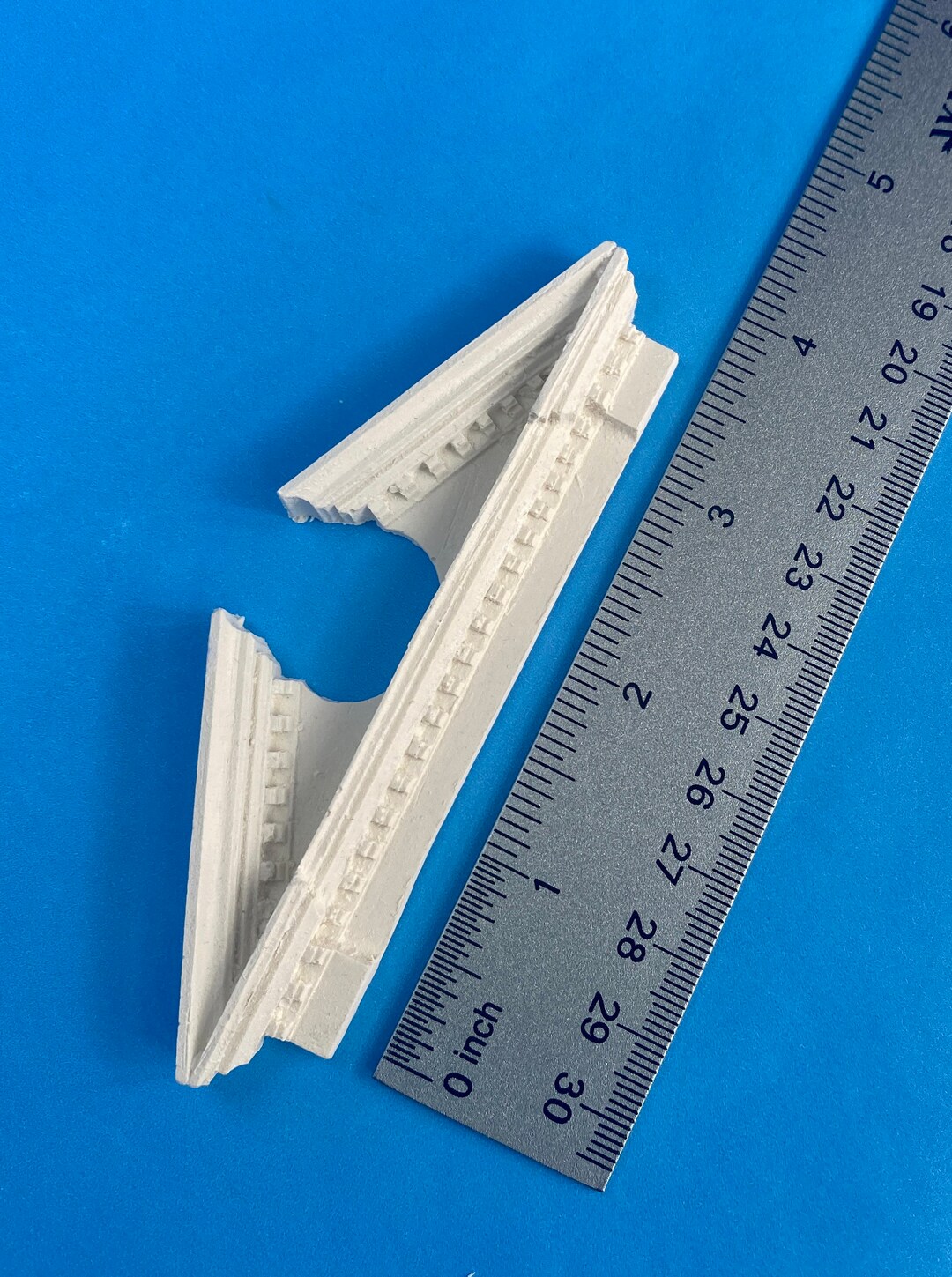 Classical Broken Pediment Trim | Ornamentation for Dollhouse Miniatures ...