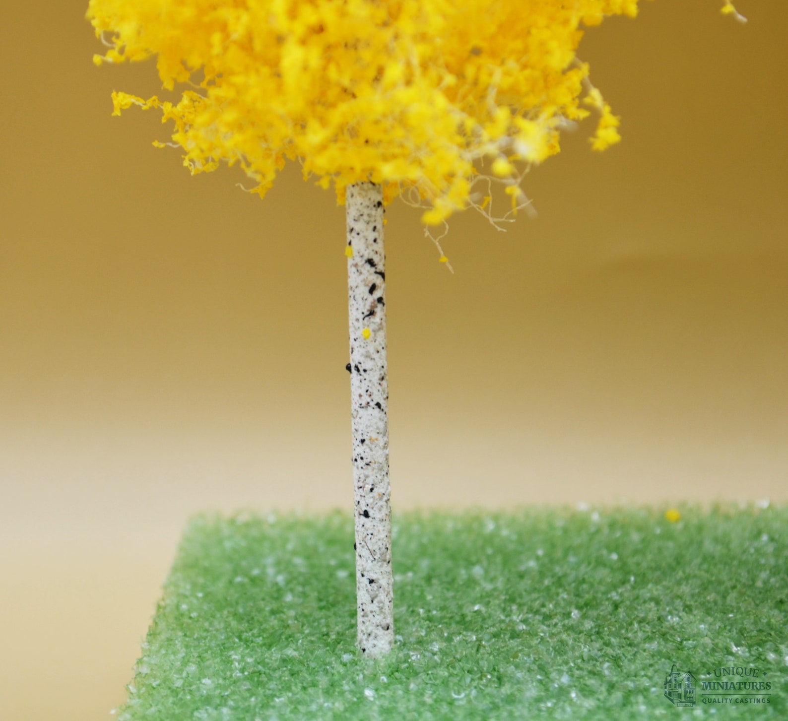 Autumn Aspen Grove Tree on Spike | 6"/9" | Set of Two | Miniature for ...