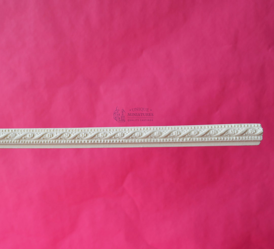 Beaded Flower Molding | 18" | Ornamentation for Dollhouse - Etsy
