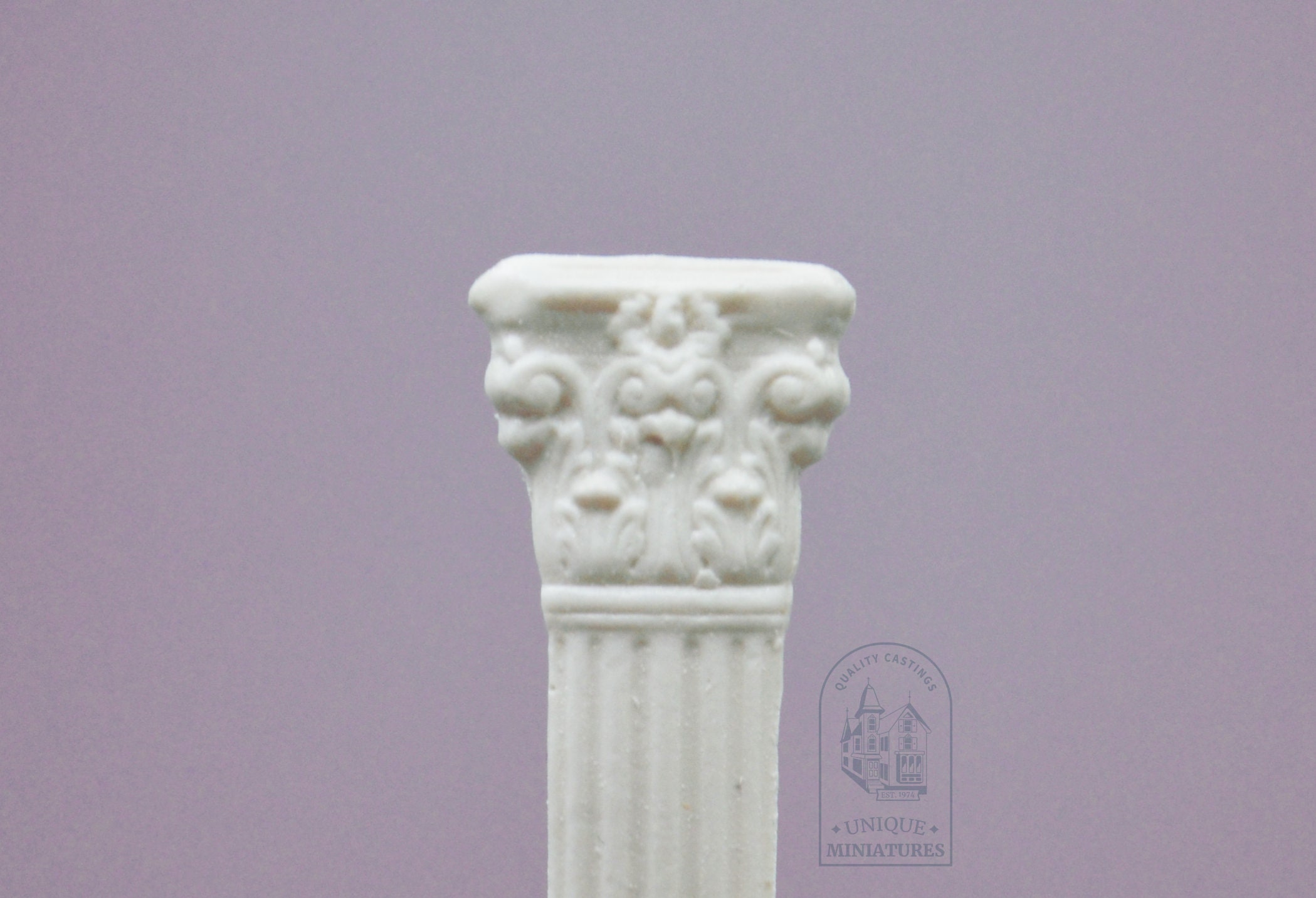 Miniature Flat Regal Column | Decorative Appliqué | Set of Four - Etsy