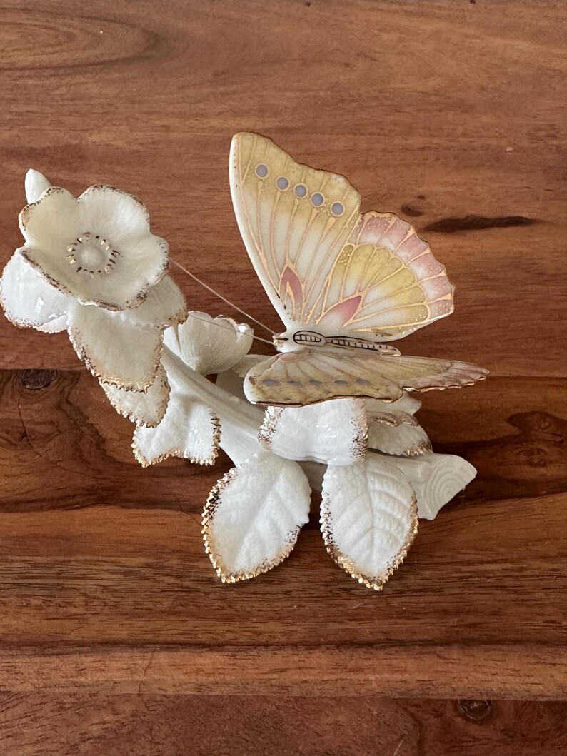 Lenox purple Emperor Figurine 1991 Nature's Beautiful Butterflies ...