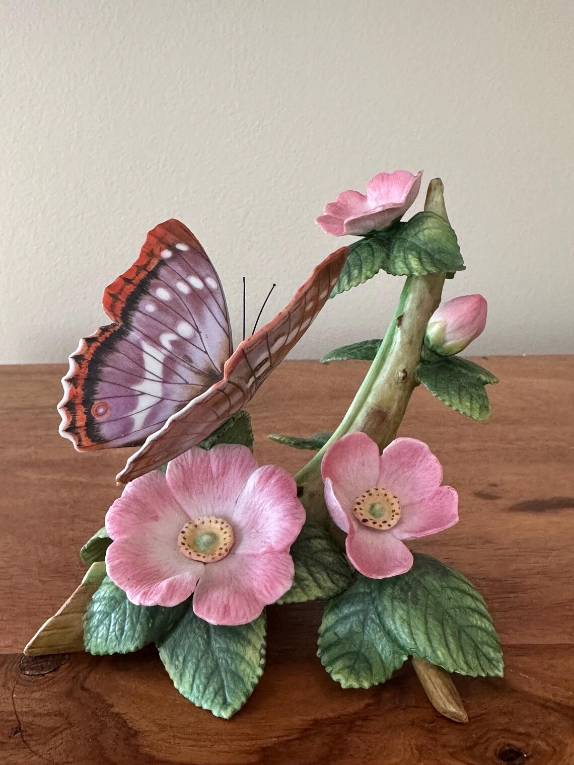 Lenox purple Emperor Figurine 1991 Nature's Beautiful Butterflies ...