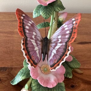 Lenox purple Emperor Figurine 1991 Nature's Beautiful Butterflies ...