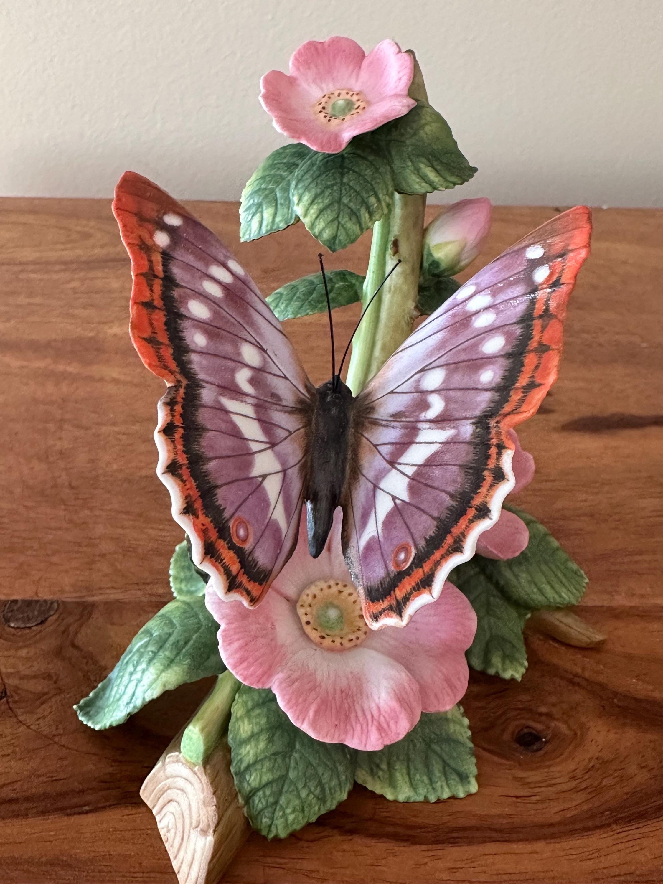 Lenox purple Emperor Figurine 1991 Nature's Beautiful Butterflies ...