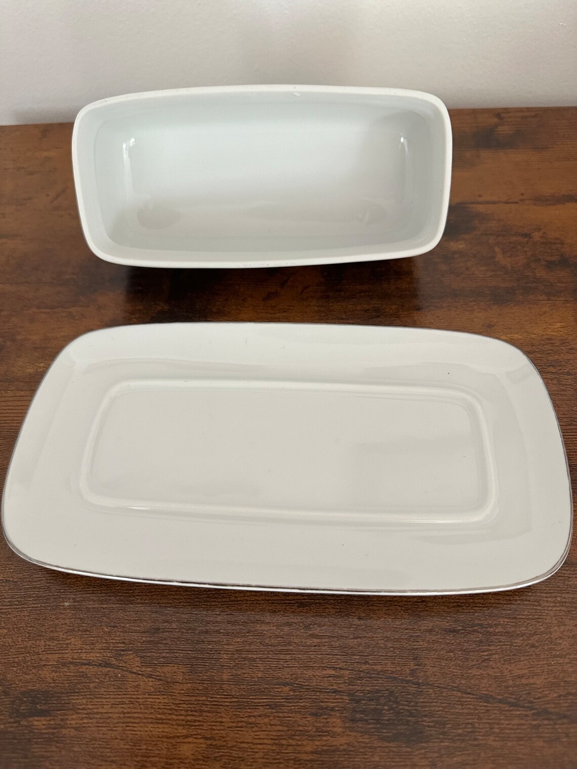 Fine China of Japan Butter Dish demure Pattern by Wallace International ...