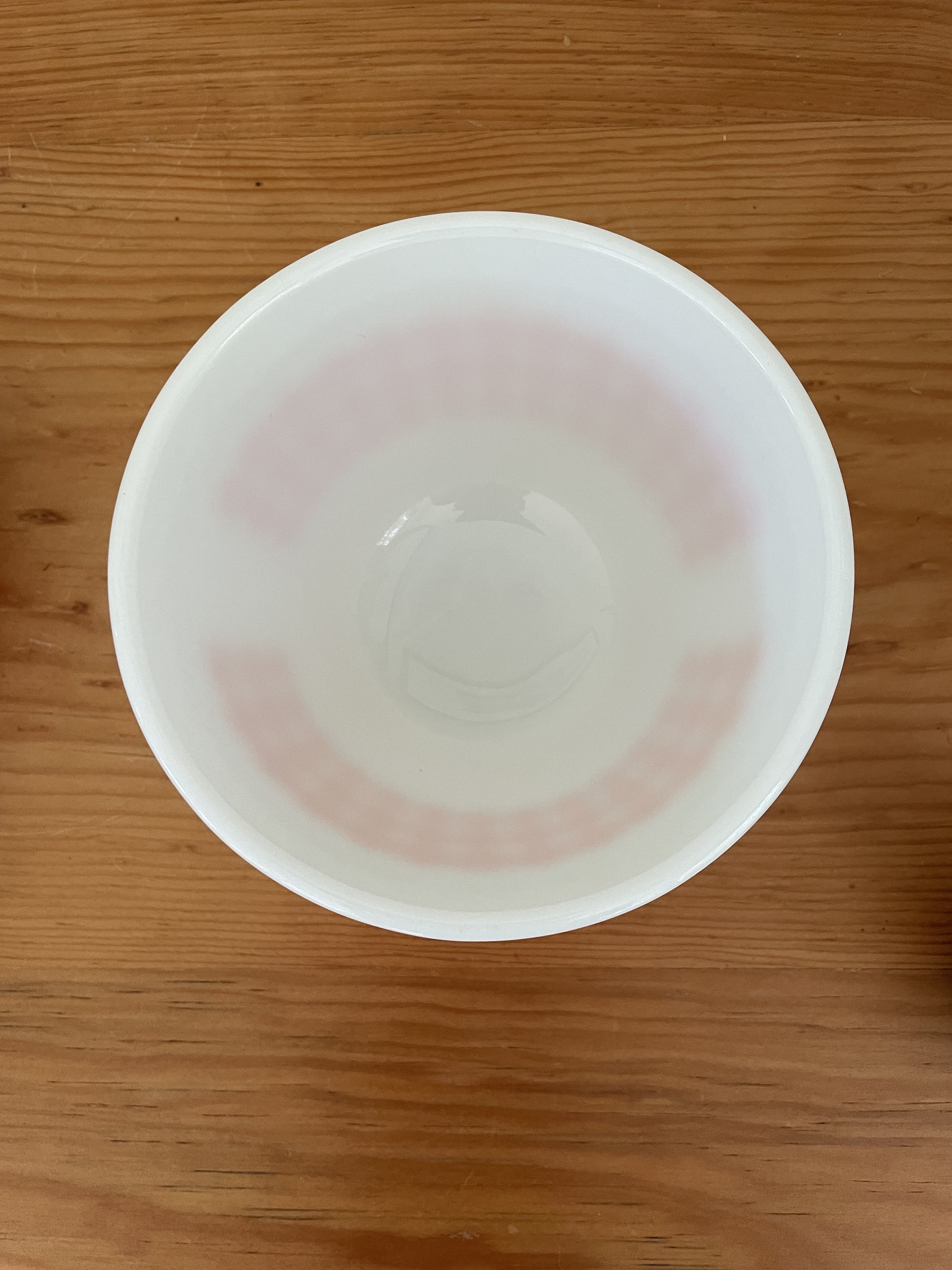 Vintage Pyrex Bowl Orange Dot Milk Glass Mixing Bowl - Etsy