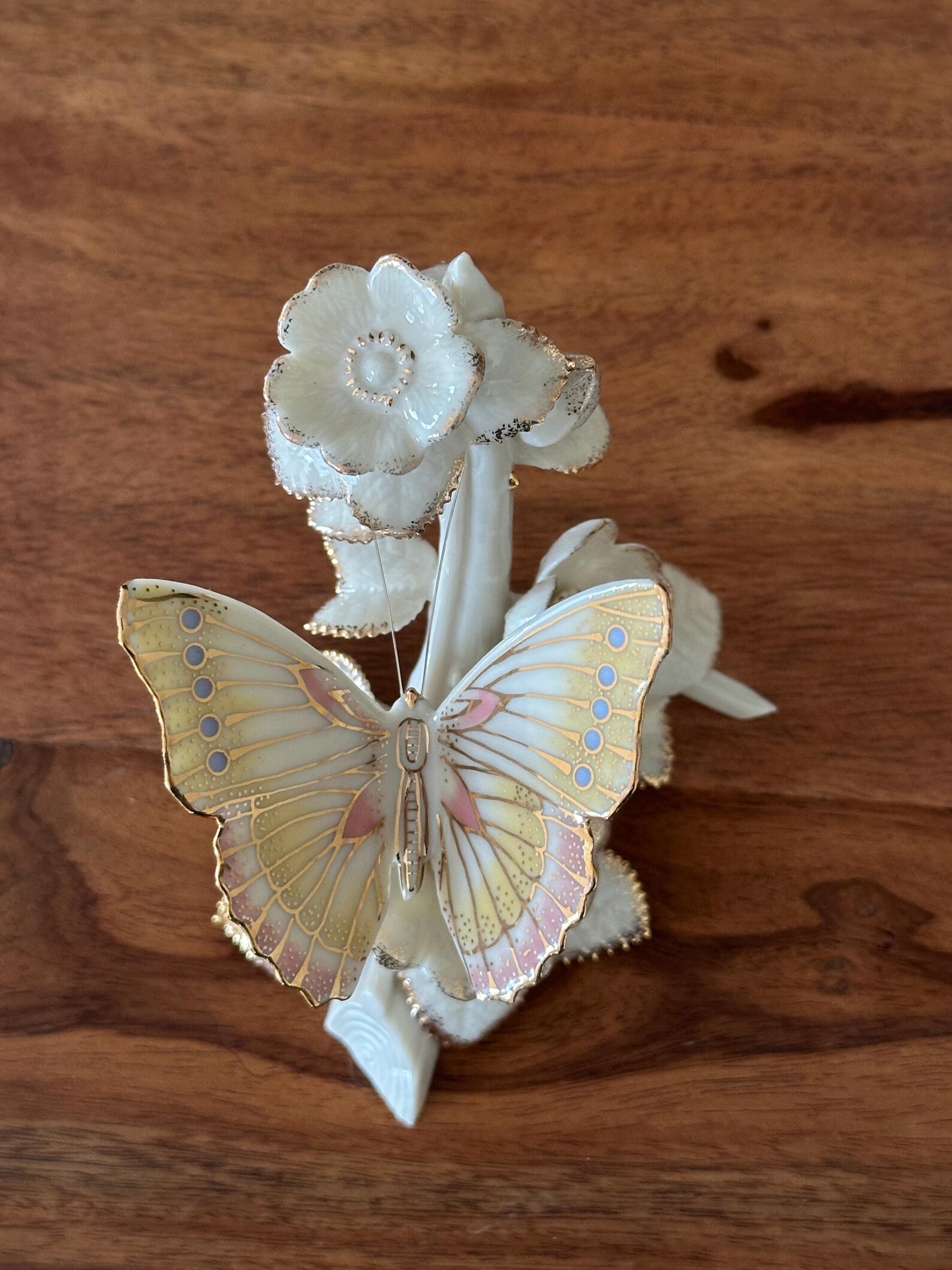 Lenox purple Emperor Figurine 1991 Nature's Beautiful Butterflies ...