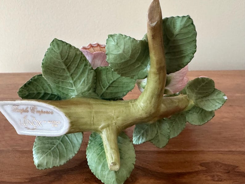 Lenox purple Emperor Figurine 1991 Nature's Beautiful Butterflies ...