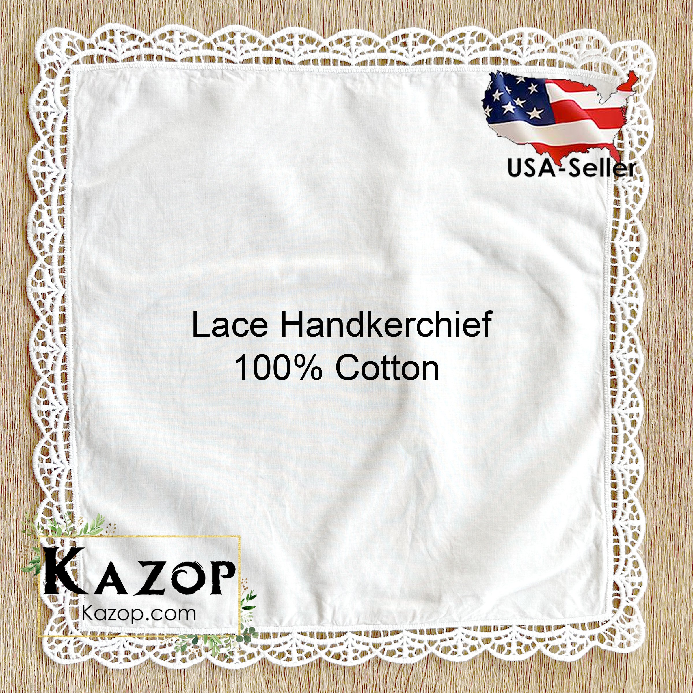 Lace Handkerchief Bulk-embroidery Wedding Handkerchief Wholesale -white ...