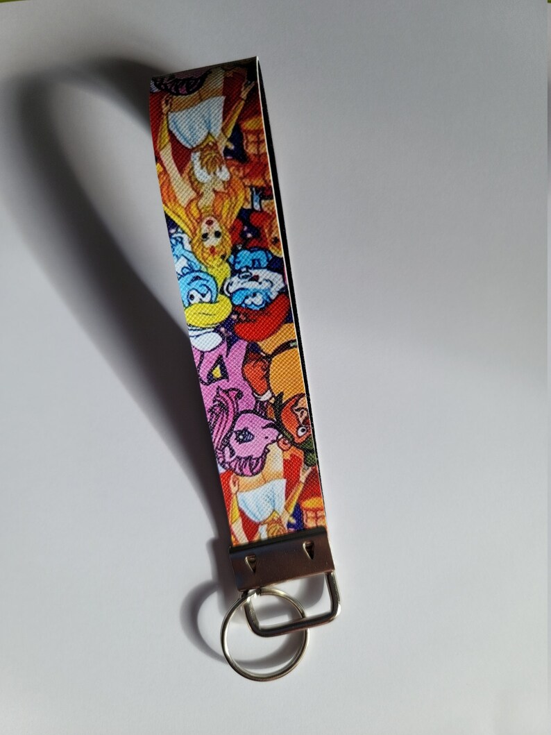 80s Cartoon Key Fob - Etsy