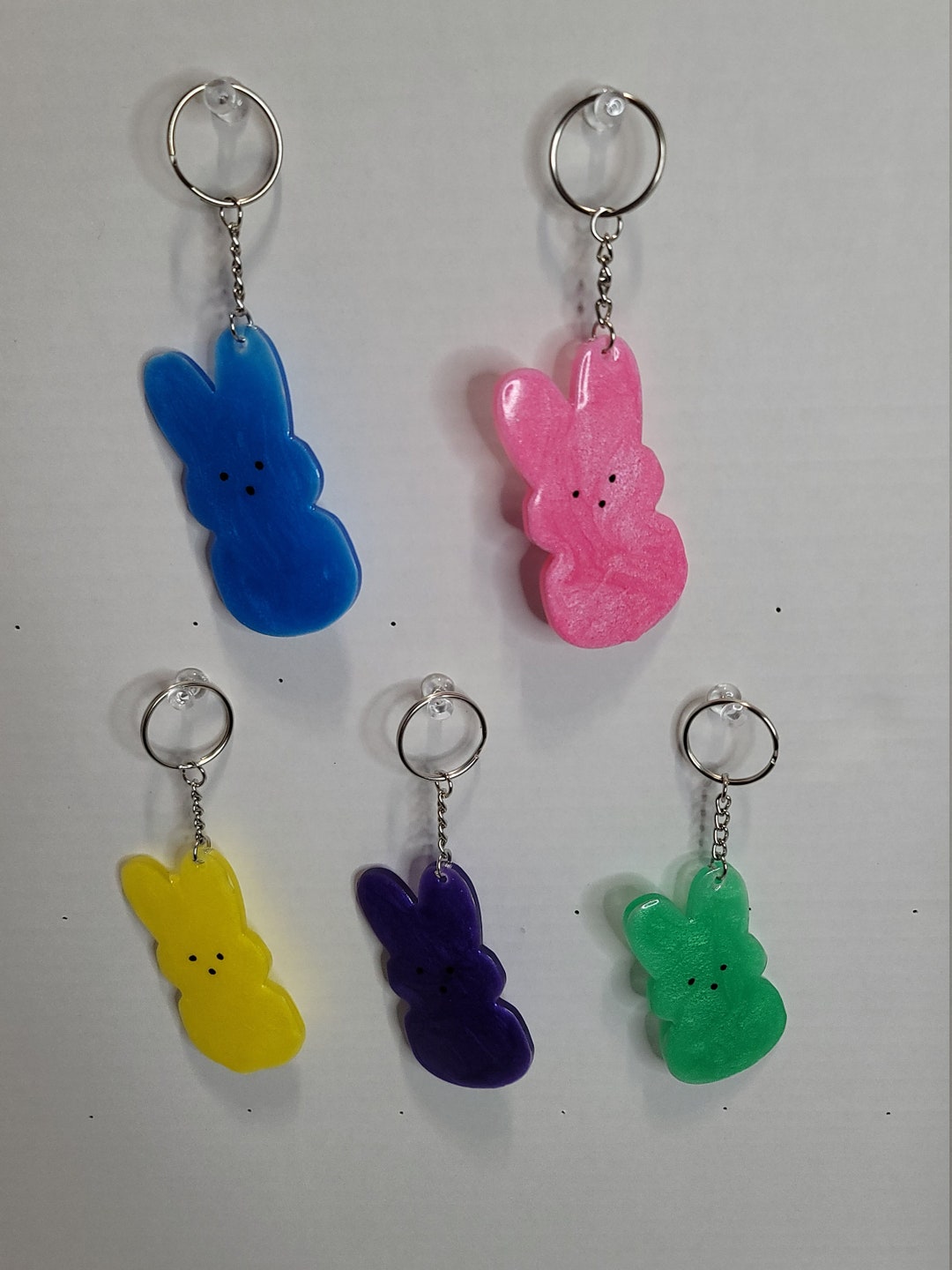 Bunny Key Chains - Etsy