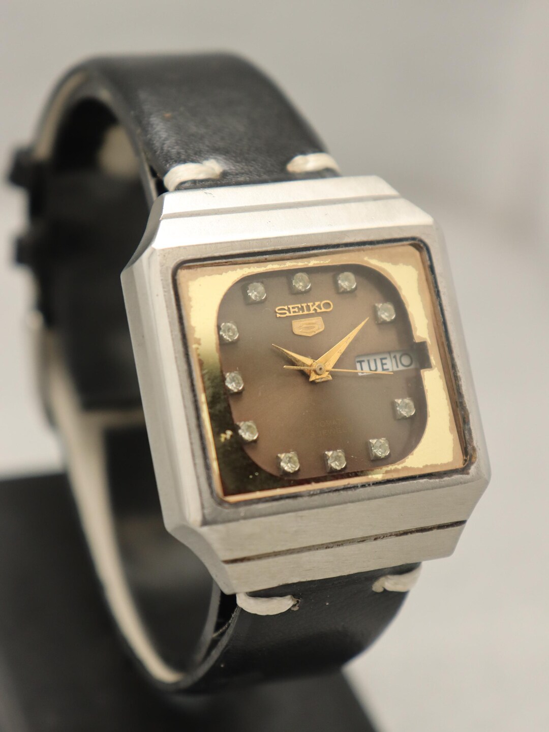 1980s Vintage Seiko 5 Automatic Men's Watch | Day-date Japan Made - Etsy