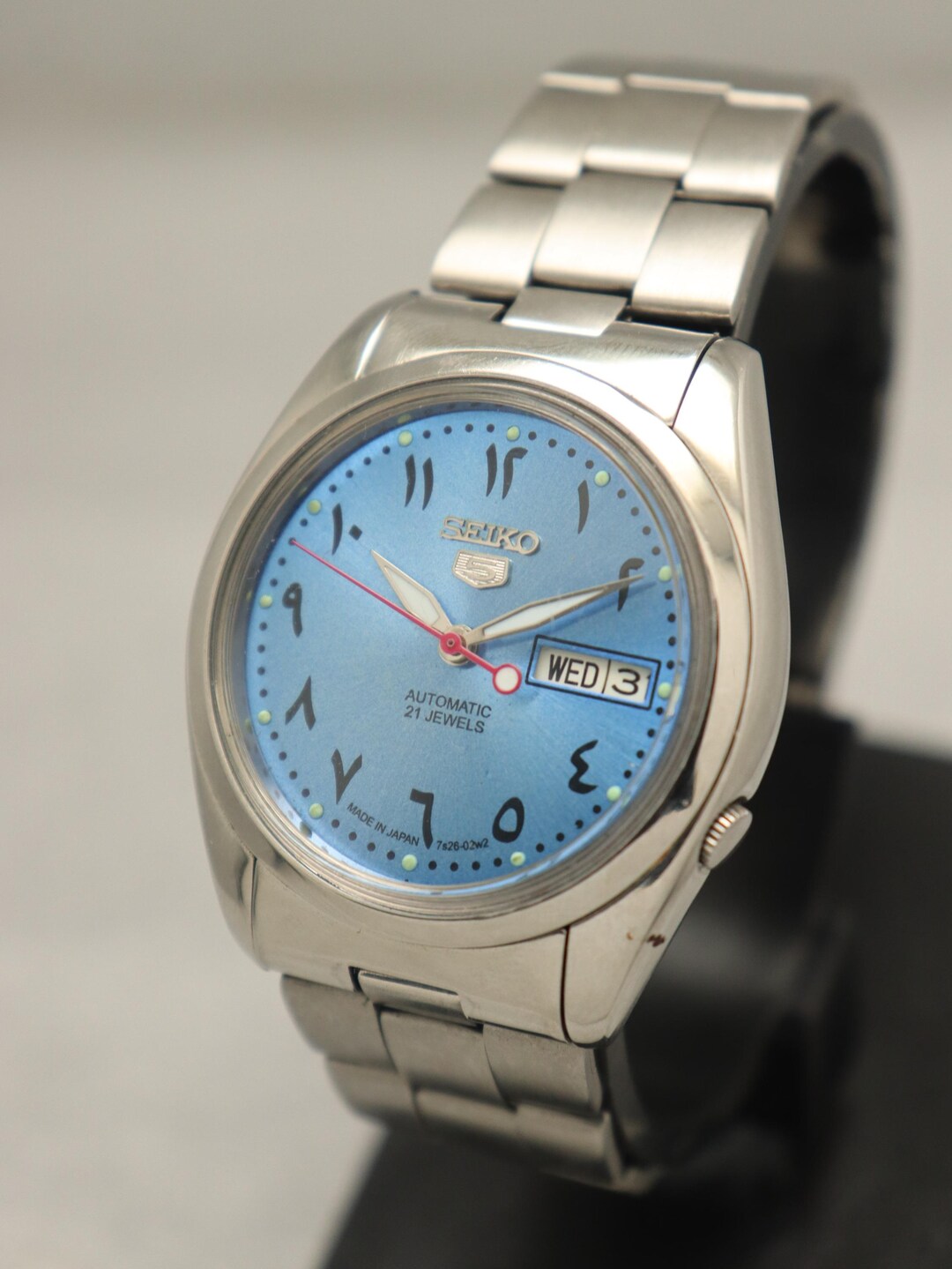 Rare Vintage Seiko 5 Automatic Day Date Movement Number 7s26-3180 Japan ...