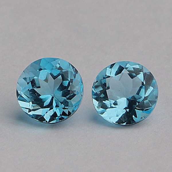 Swiss Blue Topaz Ring - Etsy
