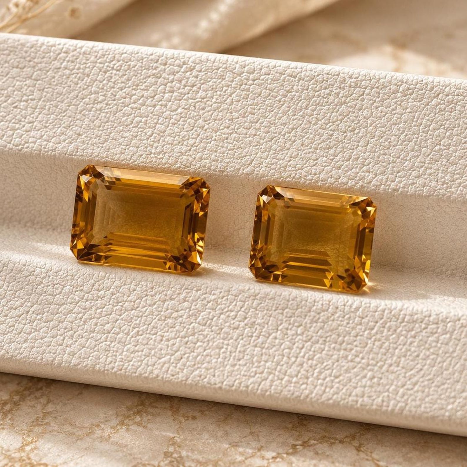 Natural Citrine, Octagon Shape, Calibrated Loose Faceted Gemstone - Etsy