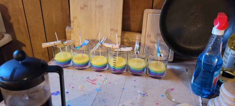 People of Color Inclusive Rainbow Pride Jar Candles, Handmade 100% Soy ...