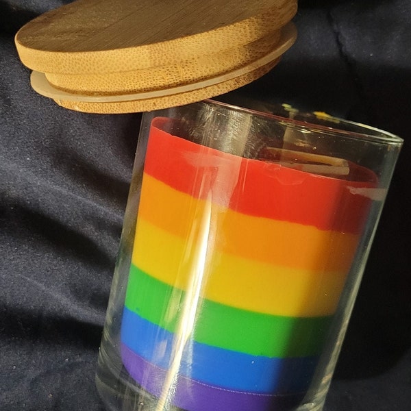 Rainbow Candles - Etsy
