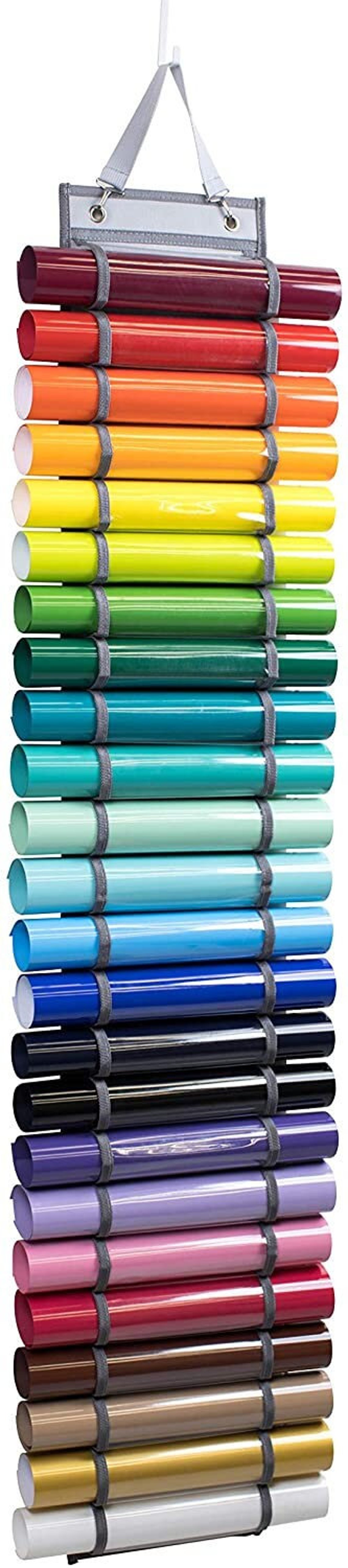 Vinyl Roll Holder Storage Organizer With 48 Compartments - Etsy