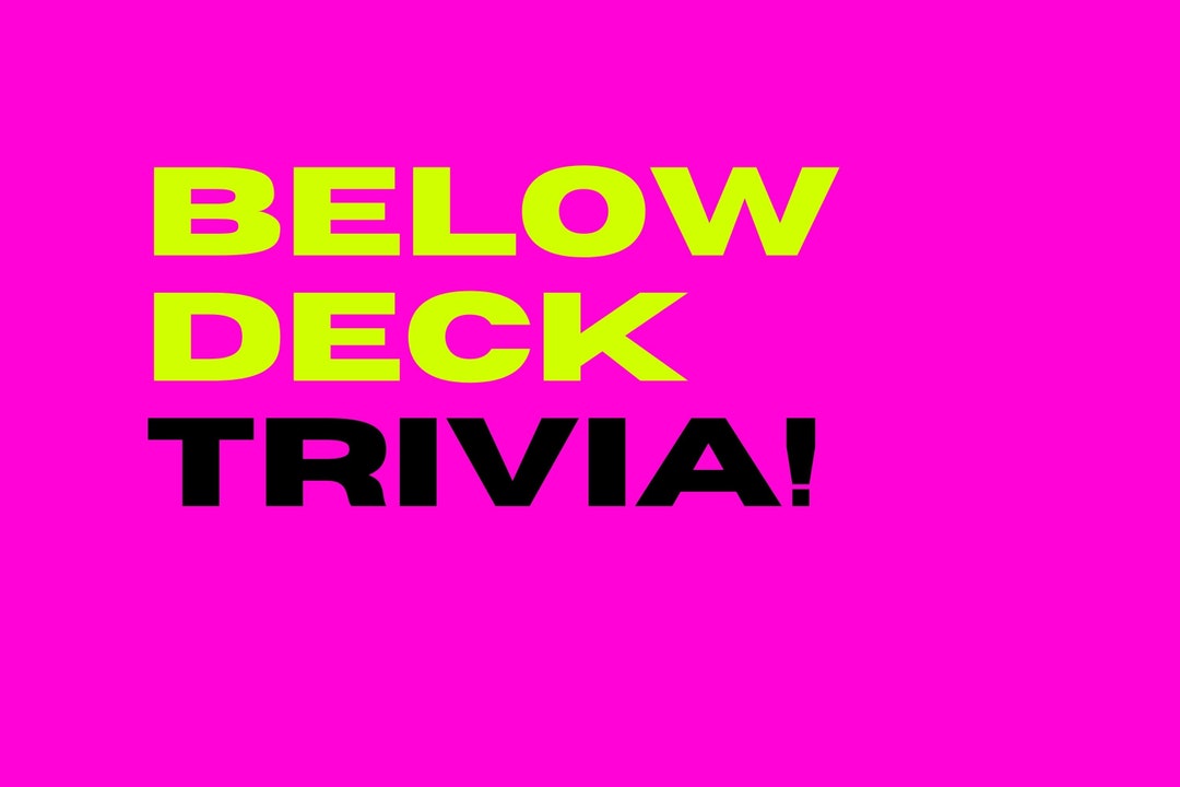 Below Deck Trivia, Below Deck Party Game, Below Deck Watch Party, Below ...