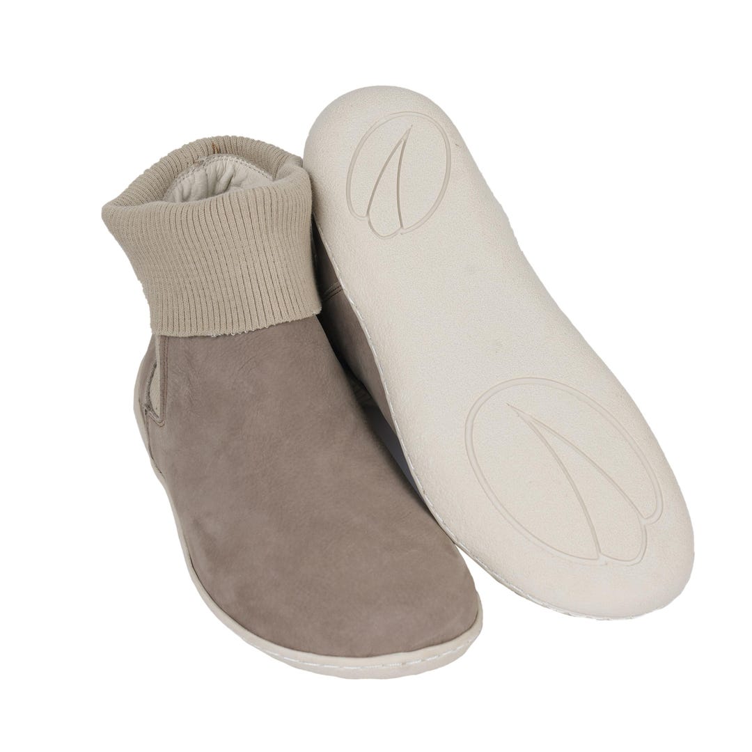 MEN Wide Barefoot Chelsea Boots, Zero Drop, Stacked Sock-like Cuffs ...