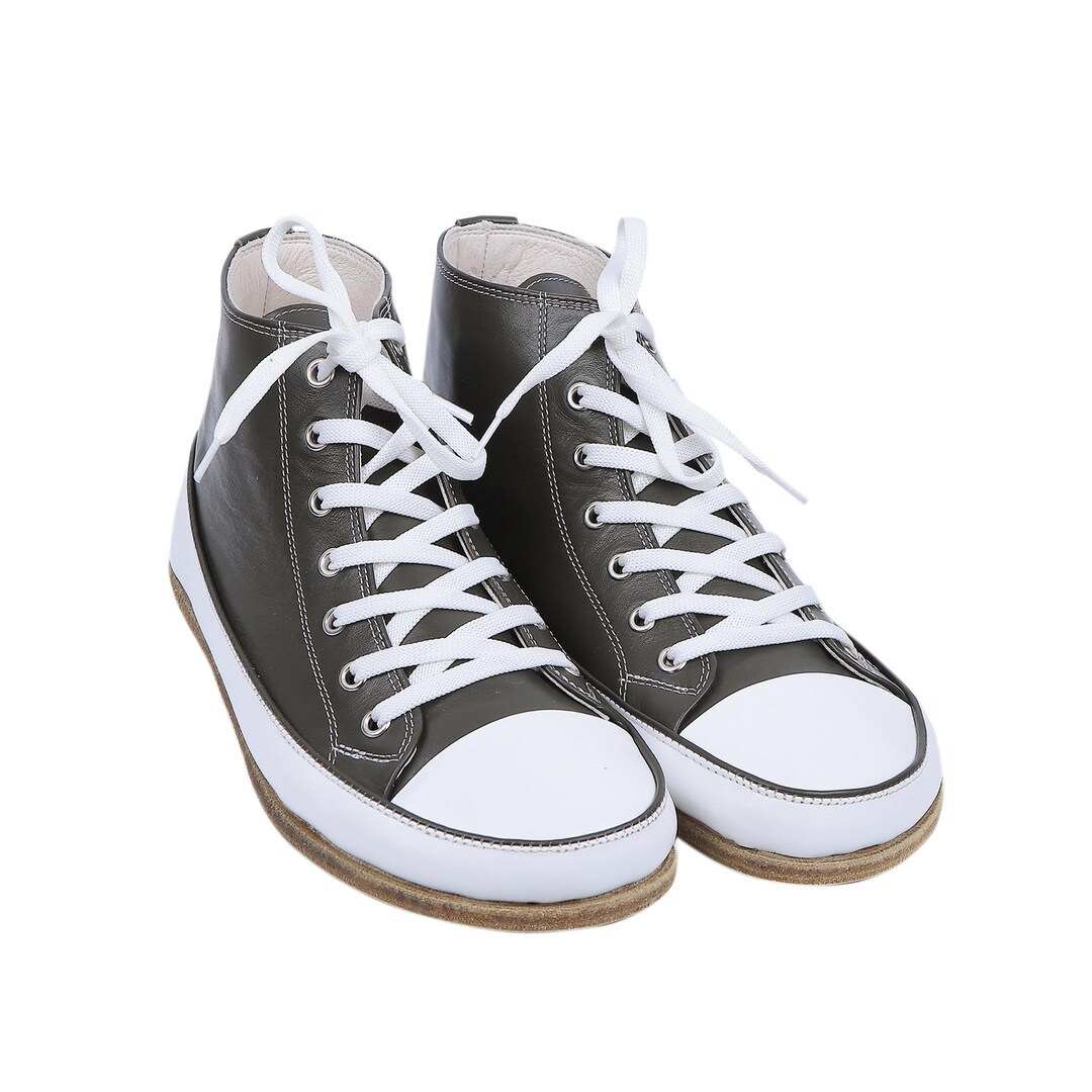 Women Wider Long Converse Style Shoe, Handmade, Zero Drop, Barefoot ...