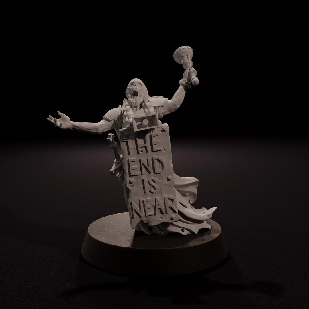 War Prophet - Wraith Pilgrims - Tabletop Miniatures Ideal for Trench ...