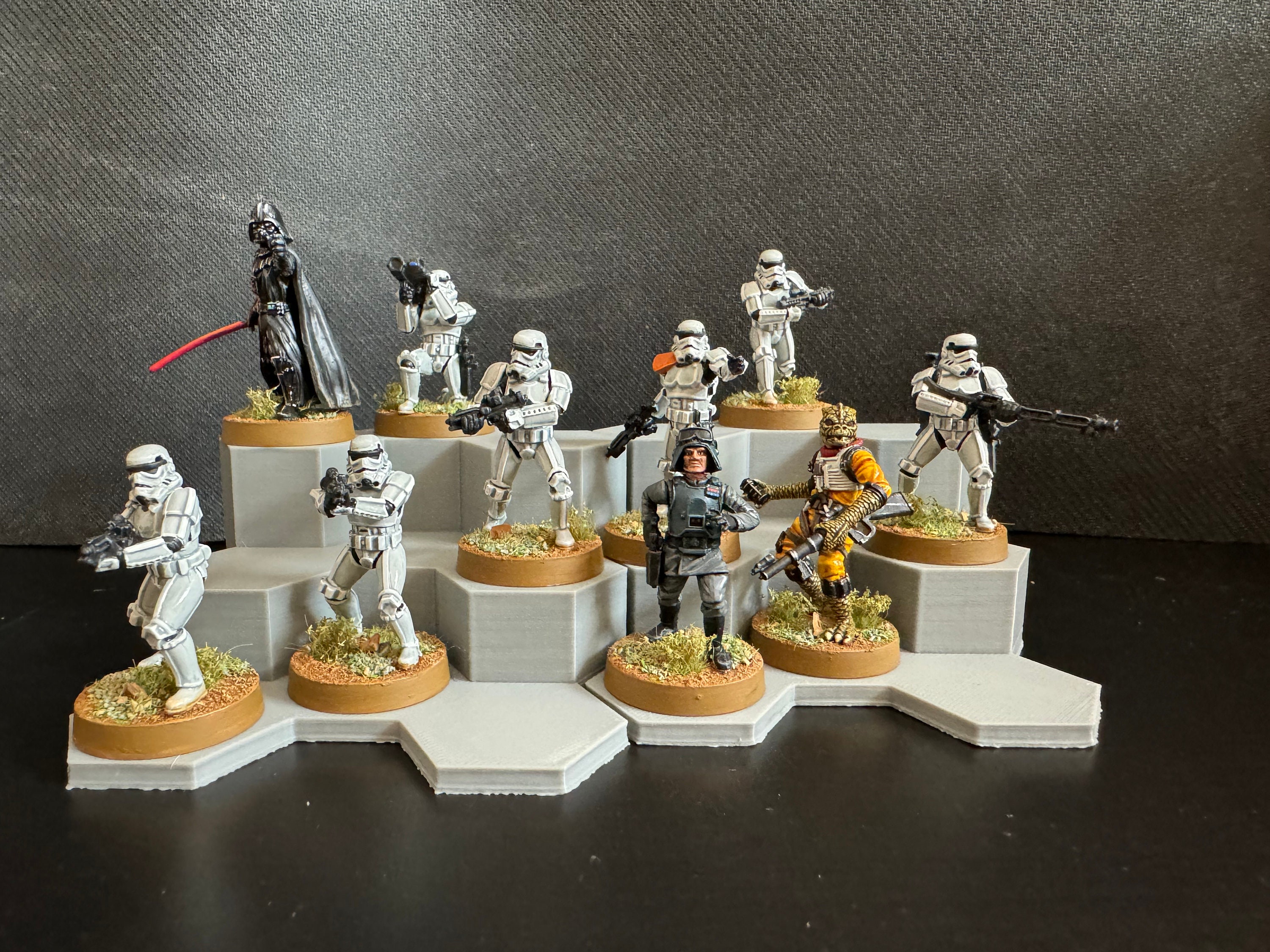 3D Printed Miniature Display Stand for D&d/tabletop Minis - Etsy