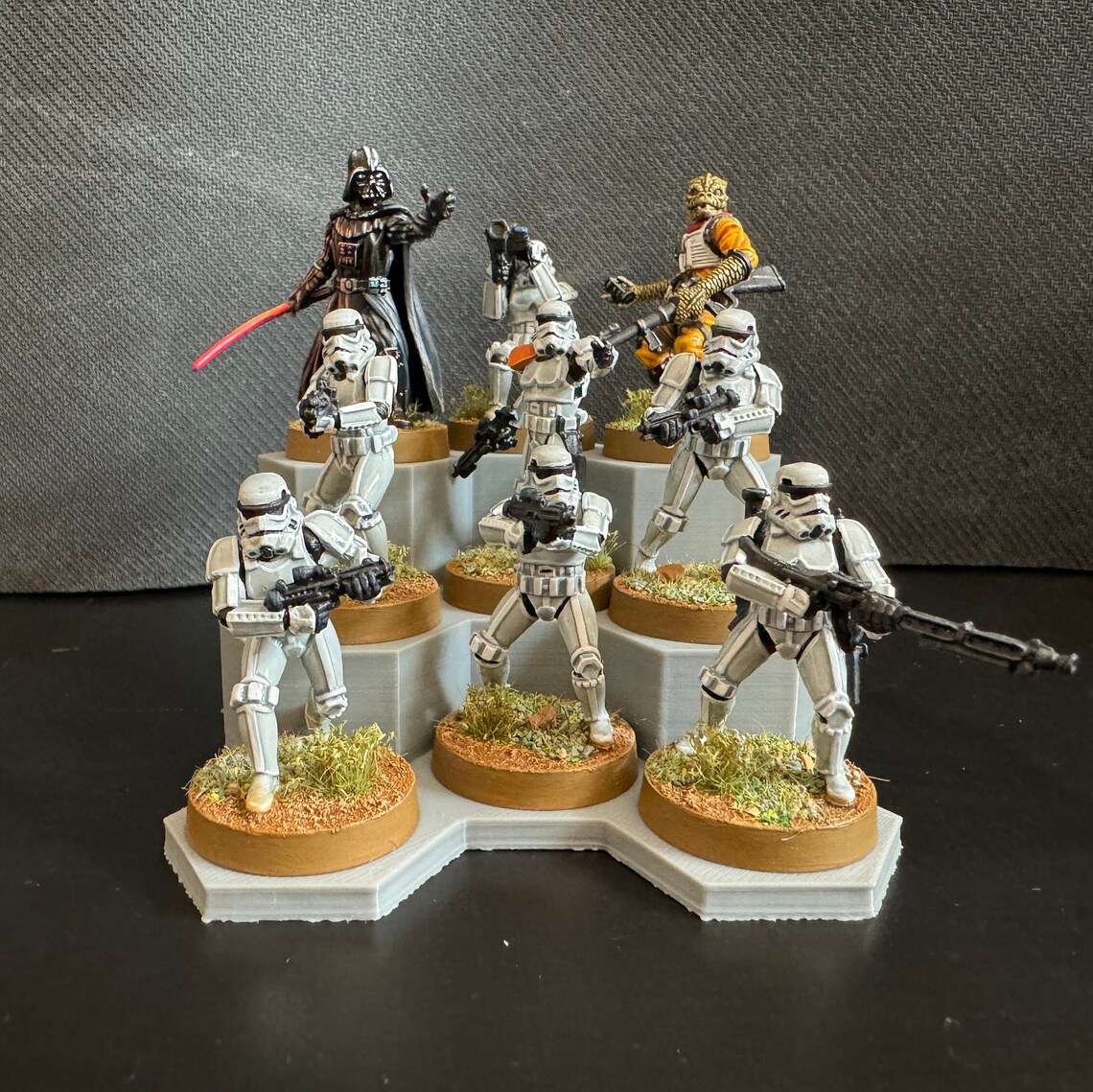 3D Printed Miniature Display Stand for D&d/tabletop Minis - Etsy
