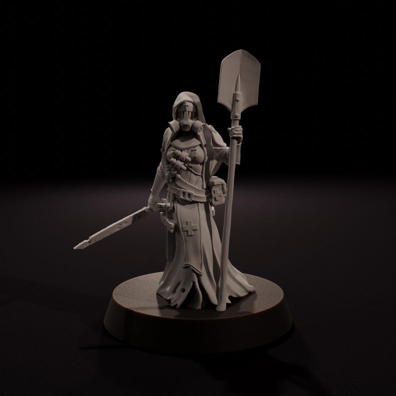 Combat Medic - Wraith Pilgrims - Trench War Compatible Miniatures - Etsy